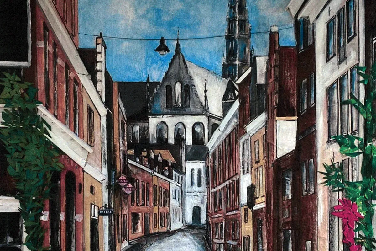 Louis ’t Hart exposeert in Kringloopwinkel De Groene Ezel