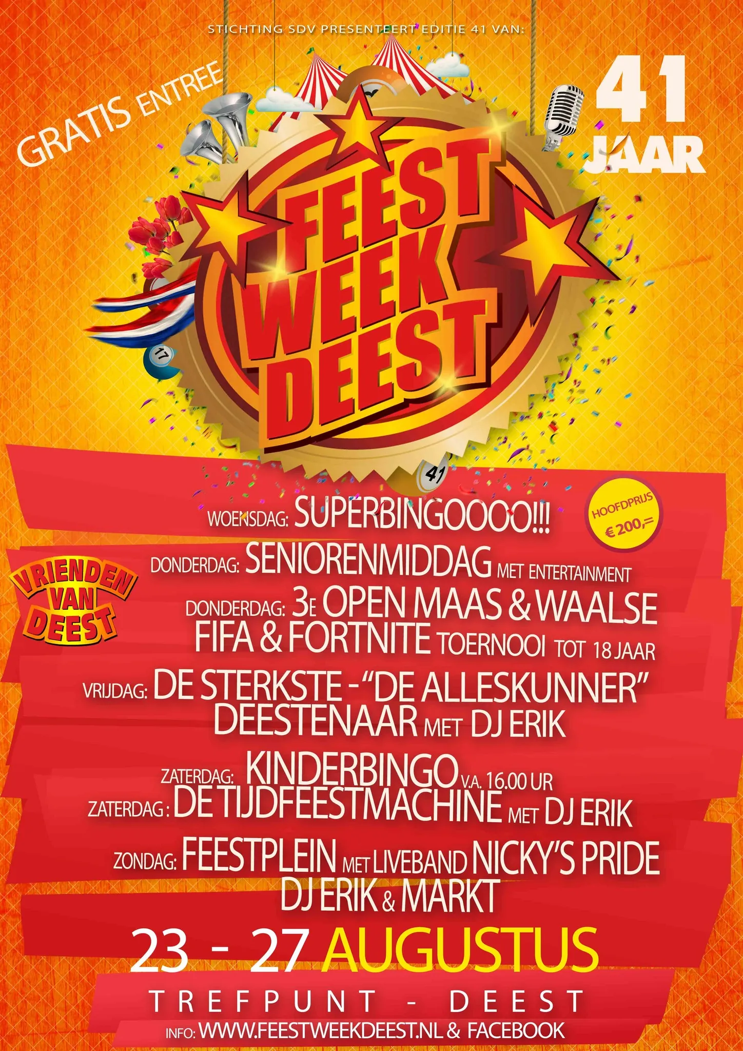 Feestweek Deest: Een Week vol Feestelijk Vertier voor Jong en Oud