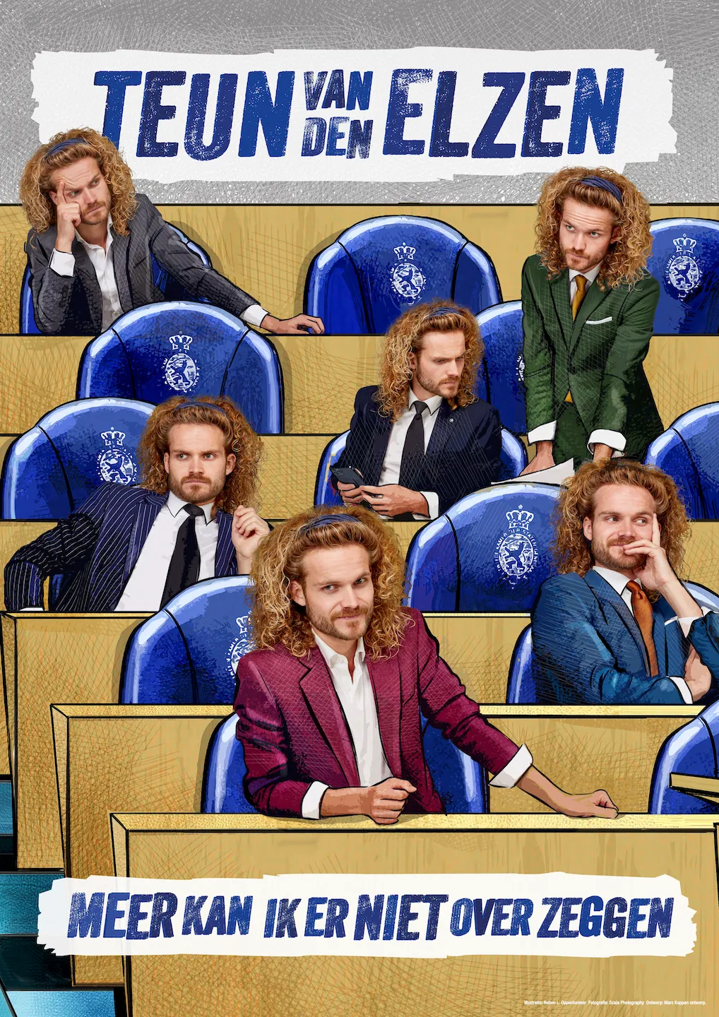 Cabaret in De Schelleboom Teun van den Elzen speelt : meer kan ik er ...