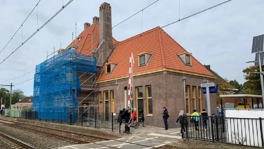 Renovatie stationsgebouw loopt ten einde
