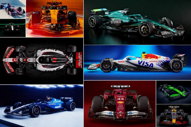 GRANDPRIX247 | Formula 1 2025 liveries break cover at F1 75 LIVE in London