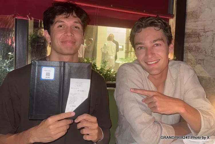 GRANDPRIX247 | Albon pays for slowing Russell down with dinner