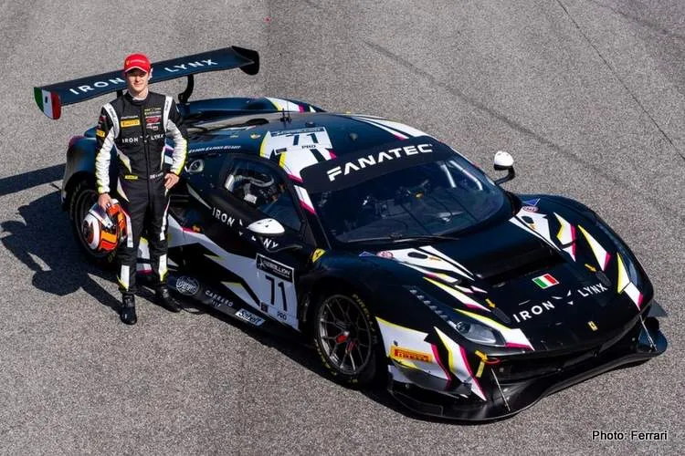 GRANDPRIX247 | Ferrari confirm Callum Ilott for GT World Challenge