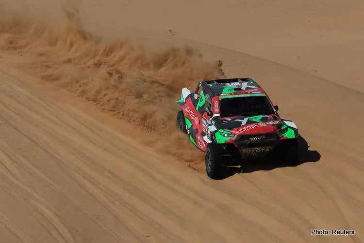 GRANDPRIX247 | Dakar 2024 Day 3: Al Rajhi leads cars, Sunderland pulls out