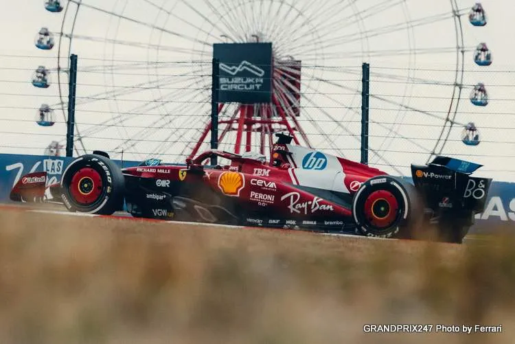 GRANDPRIX247 | Both Hamilton and Leclerc lament Ferrari's lack of pace