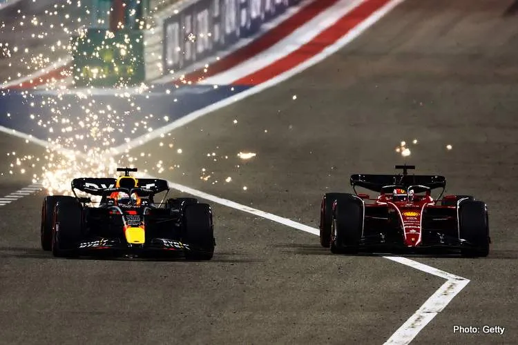GRANDPRIX247 | Bahrain Grand Prix: Leclerc, Sainz paint the town Red ...