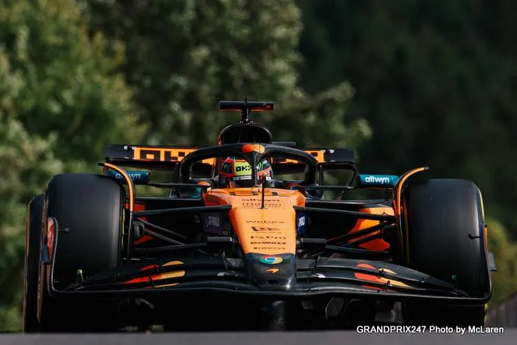 GRANDPRIX247 | Belgian GP Sprint Qualifying: Piastri dominates, denies ...