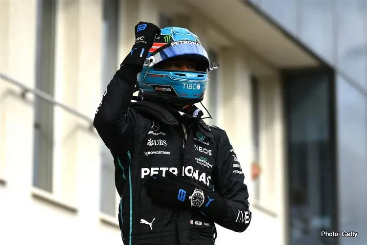 GRANDPRIX247 | Russell: I'm over the moon, absolutely buzzing