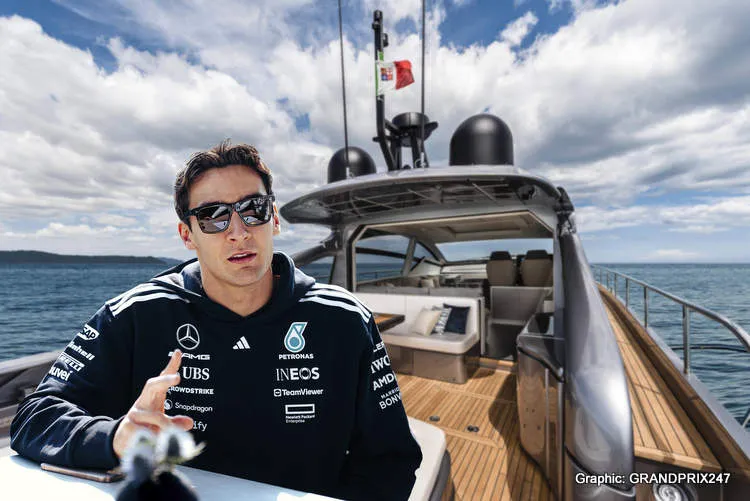 GRANDPRIX247 | Russell buys $3-million yacht as F1 Silly Season heats up