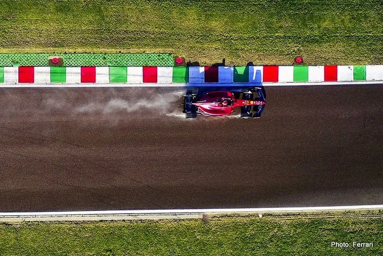 GRANDPRIX247 | Ferrari duo Sainz and Leclerc test for Pirelli at Fiorano