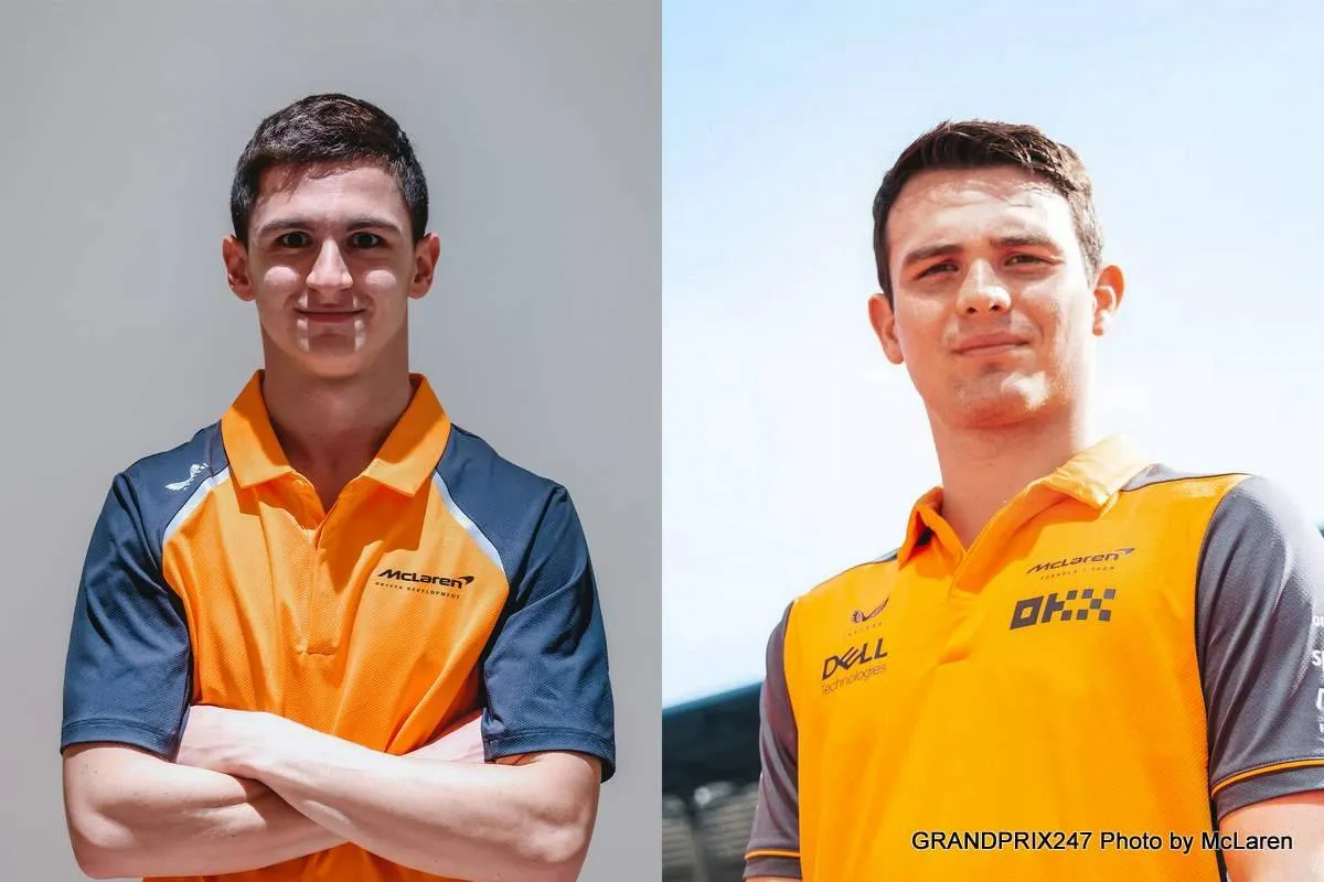 McLaren appoint Leonardo Fornaroli & Pato O'Ward reserve drivers for ...