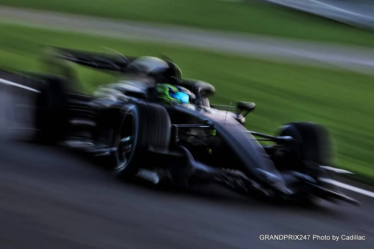 Sergio Perez gives Cadillac's 2026 Formula 1 car a shake down at ...