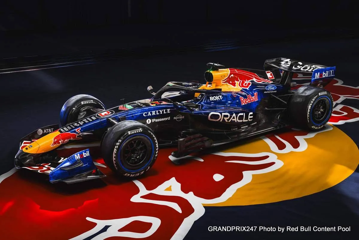 Red Bull Racing unveil livery of their 2026 Formula 1 car, the RB22