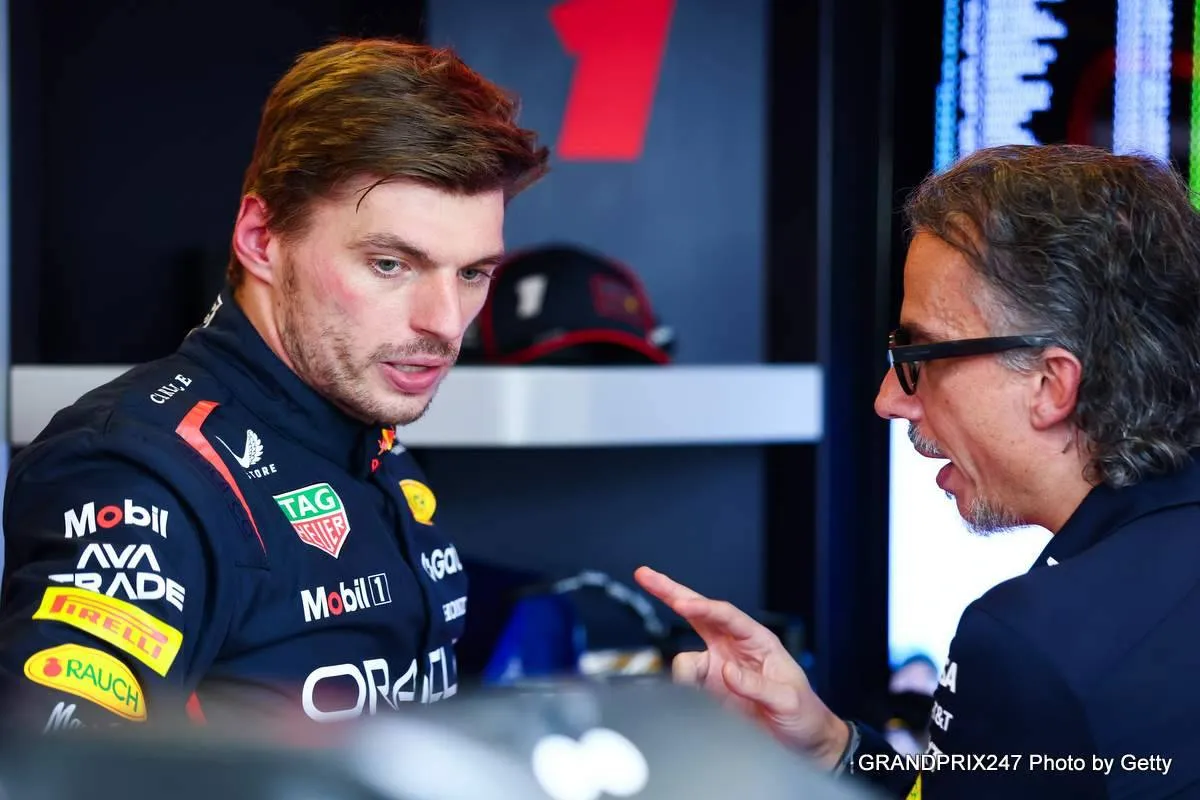 Laurent Mekies believes a fast car will keep Max Verstappen at Red Bull