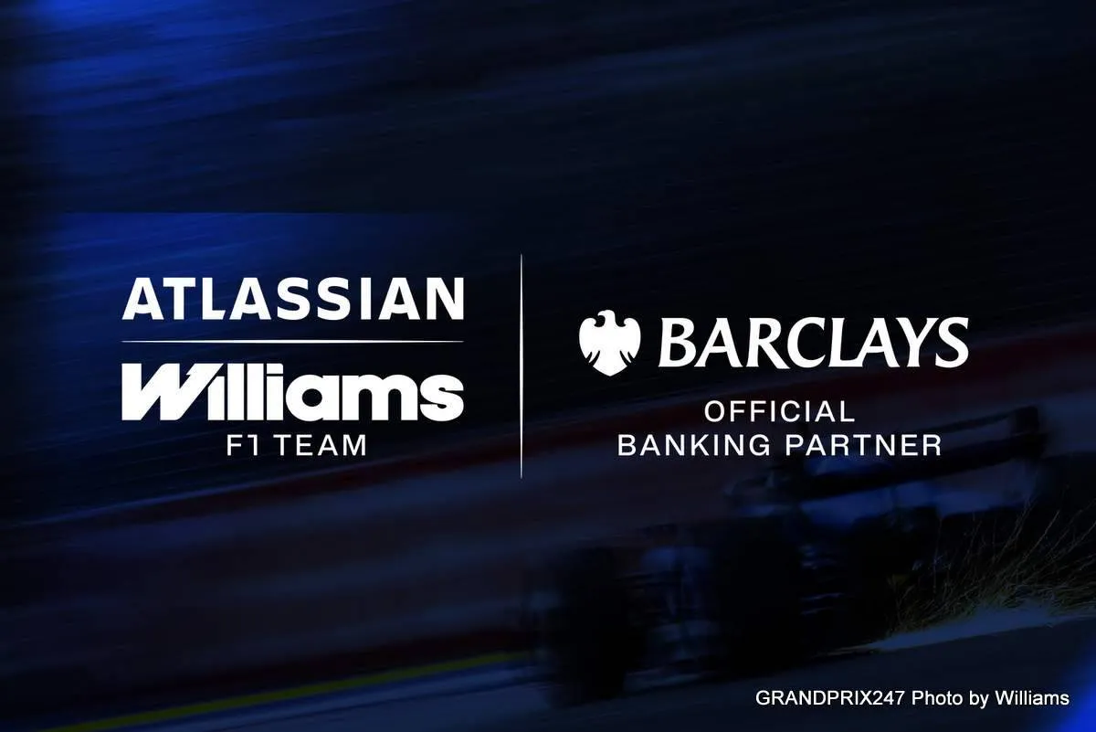 Barclays joins Williams as Official Banking Partner ahead of 2026 season