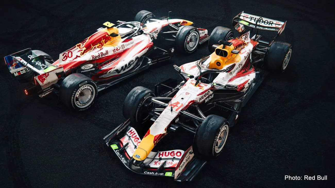 Racing Bulls reveal cherry blossom inspired Japanese Grand Prix special ...