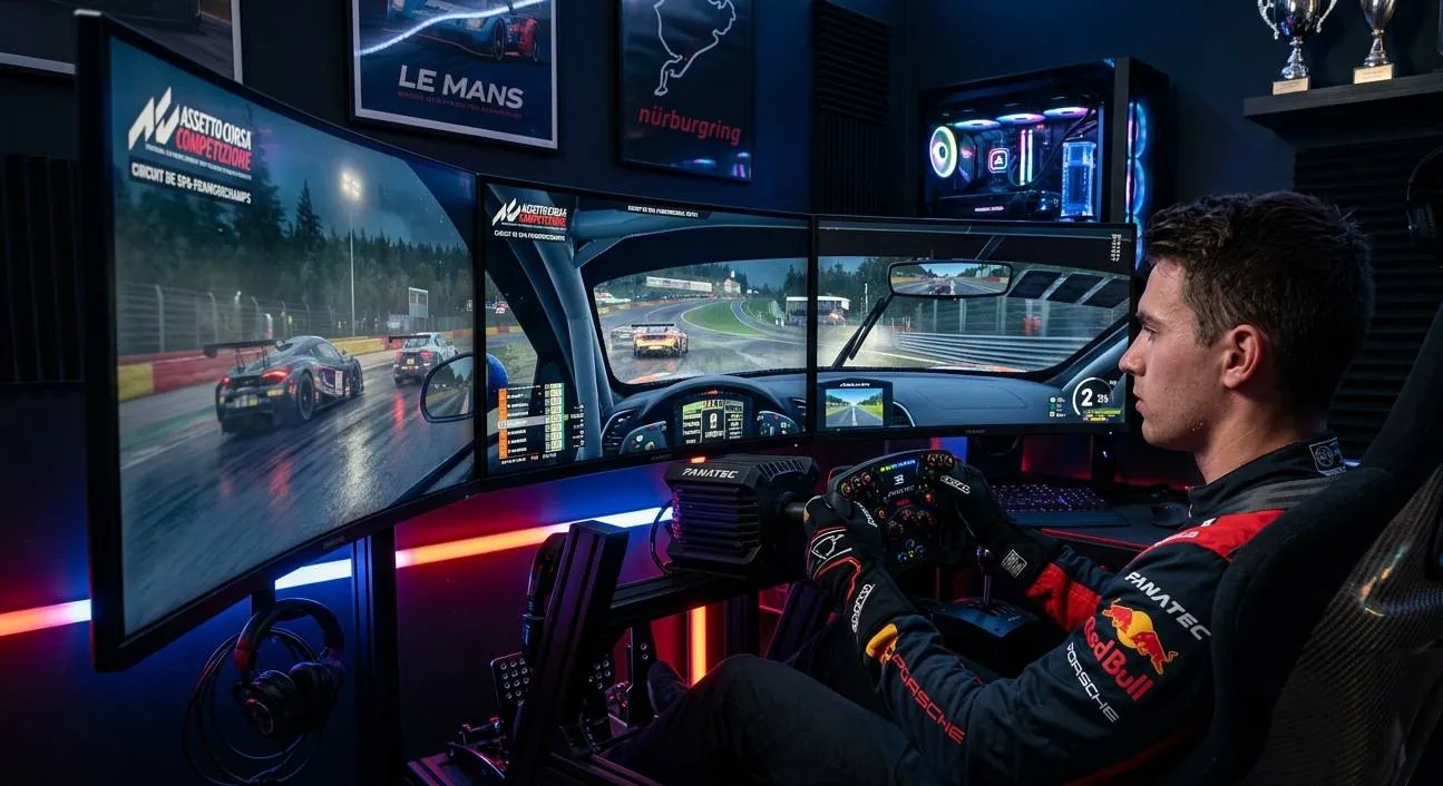 How difficult is sim racing?