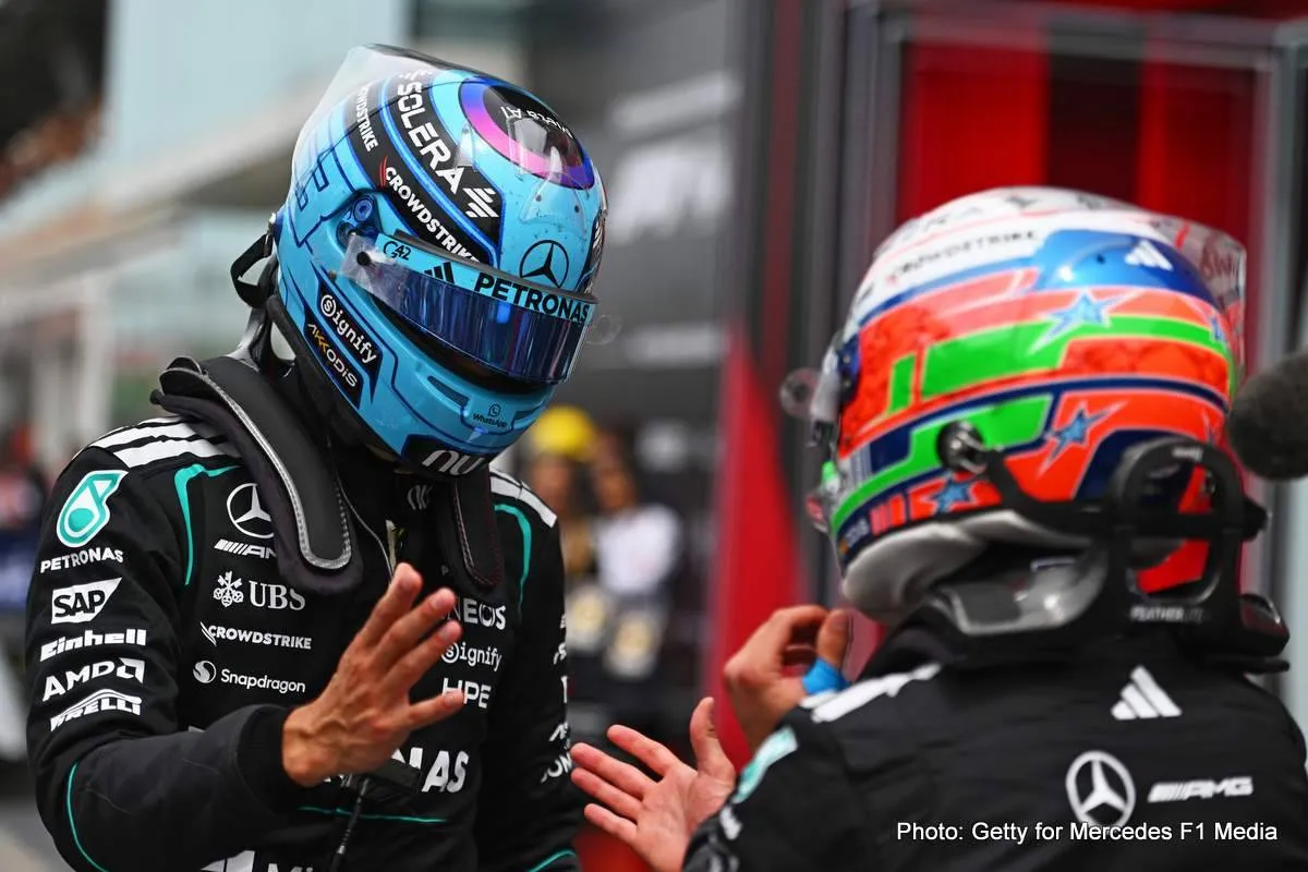 George Russell says the Formula 1 Championship feels like Kimi ...