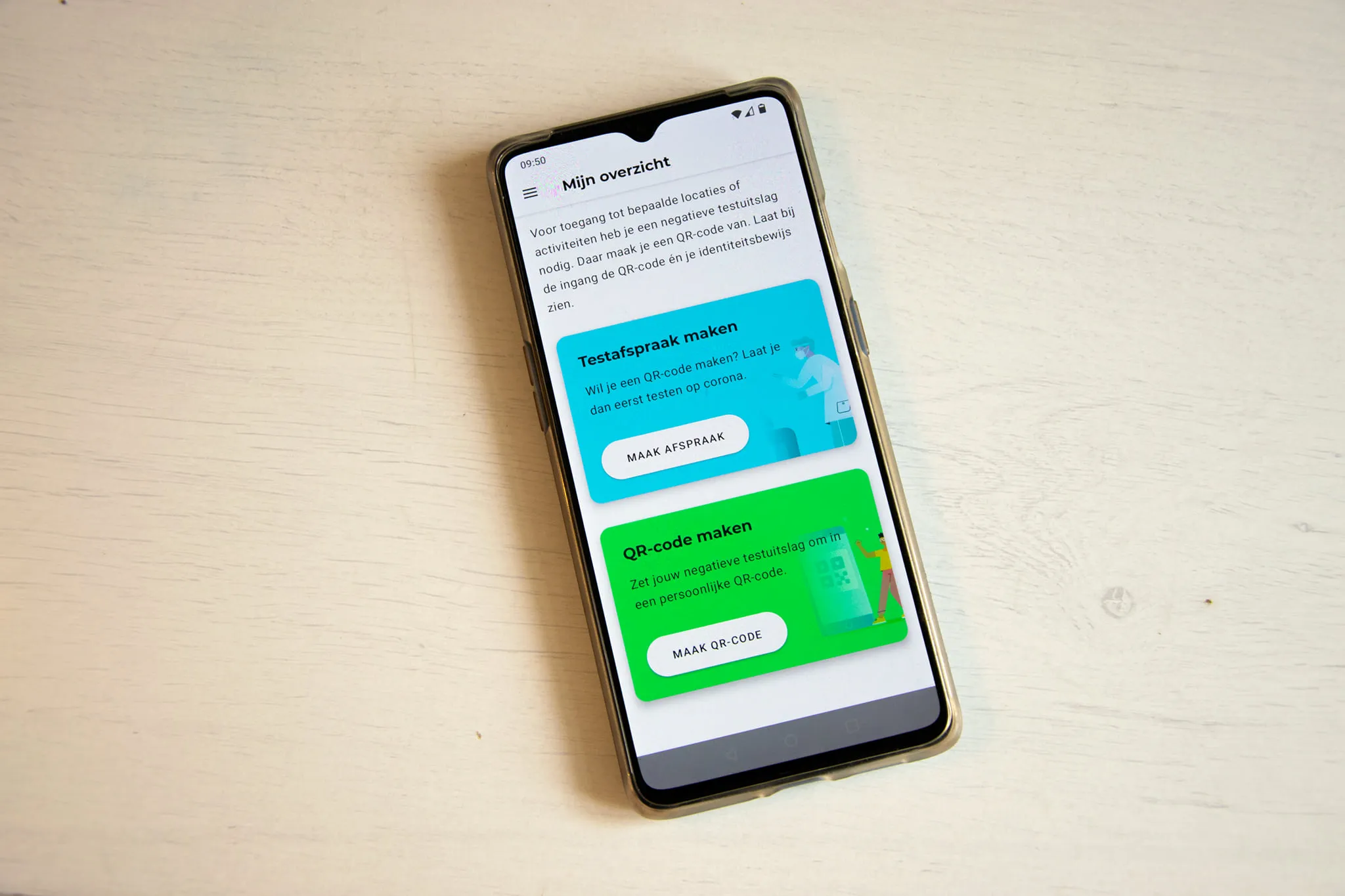 Vaccinatiebewijzen beschikbaar in CoronaCheck-app