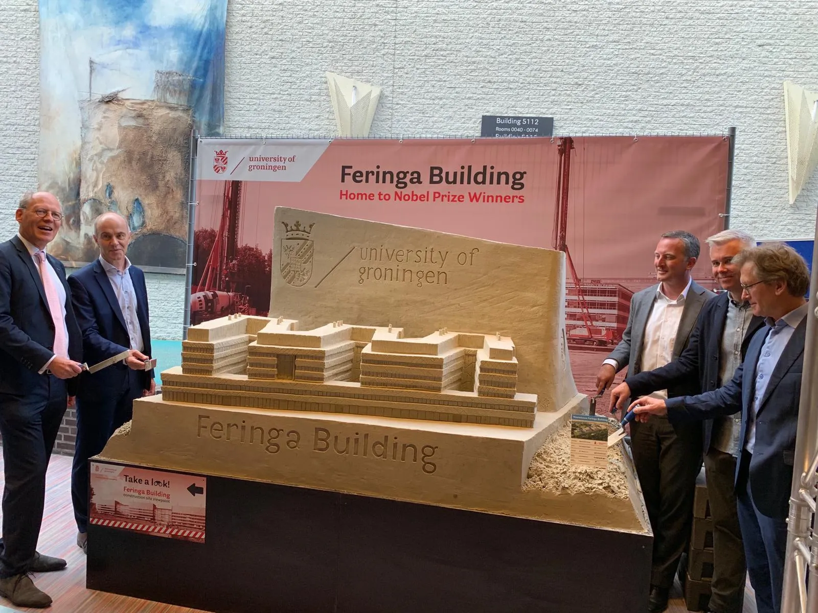 Start bouw Feringa Building gevierd: "Een historisch moment"