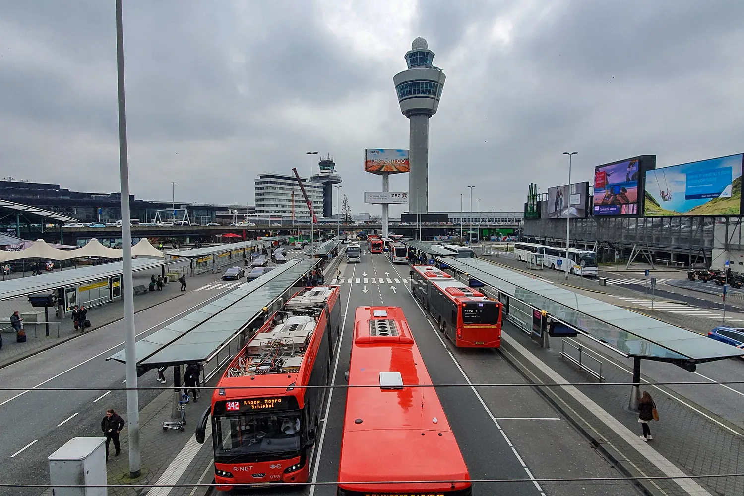 Maandenlange omleiding voor bussen van Schiphol naar Amsterdam