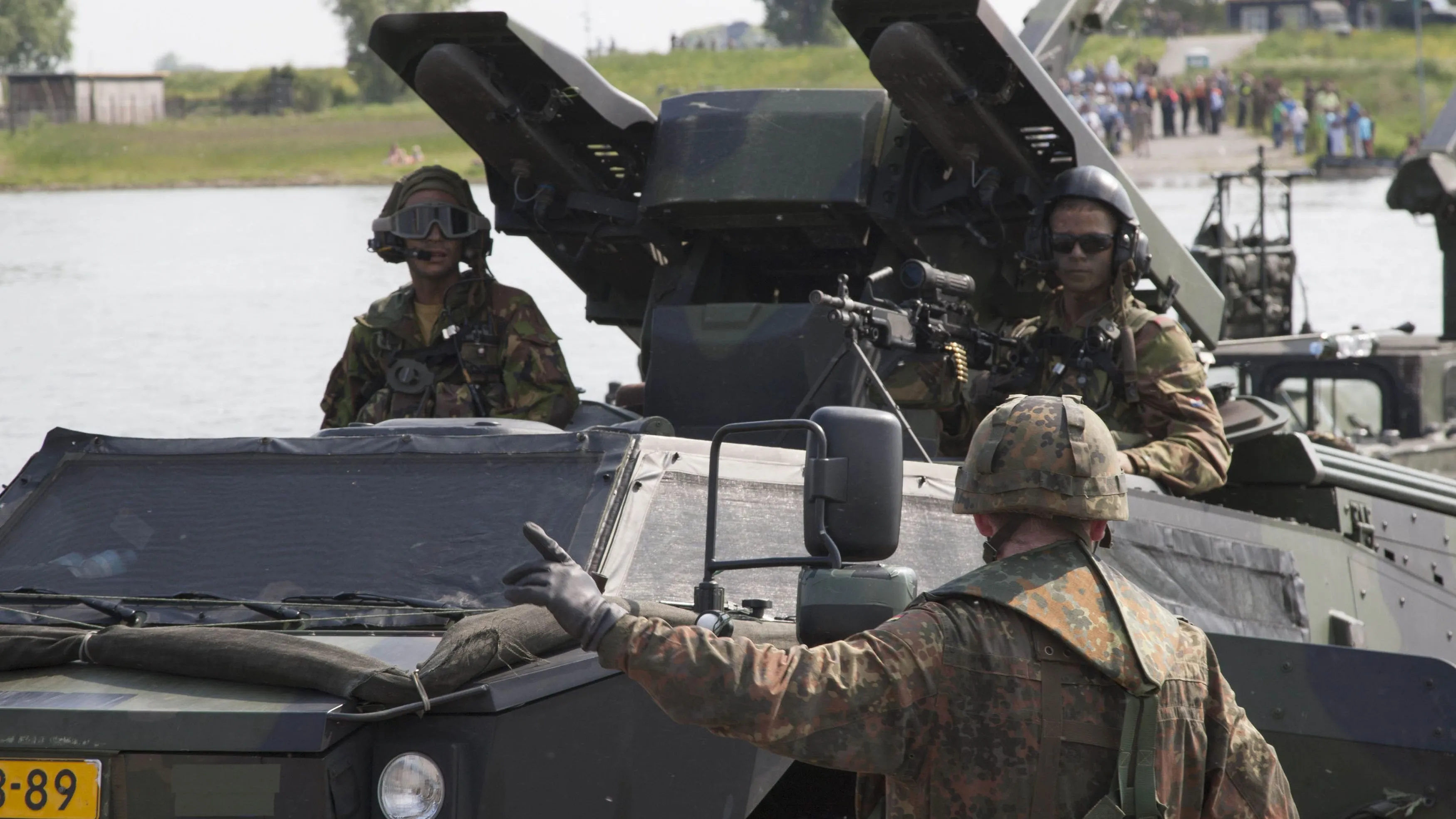 Militaire oefeningen in gemeente Heusden
