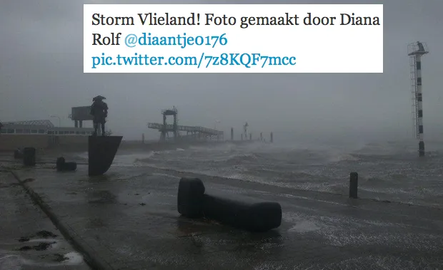 De eerste zeer zware storm sinds 1990 is een feit