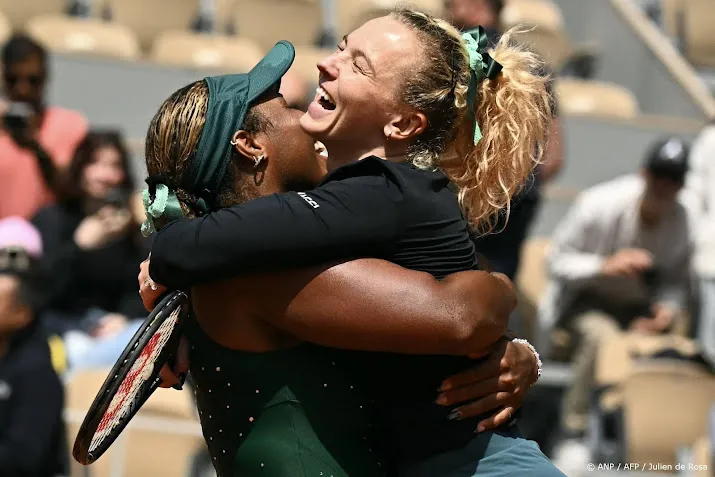 Siniaková en Townsend winnen dubbel Roland Garros 2026
