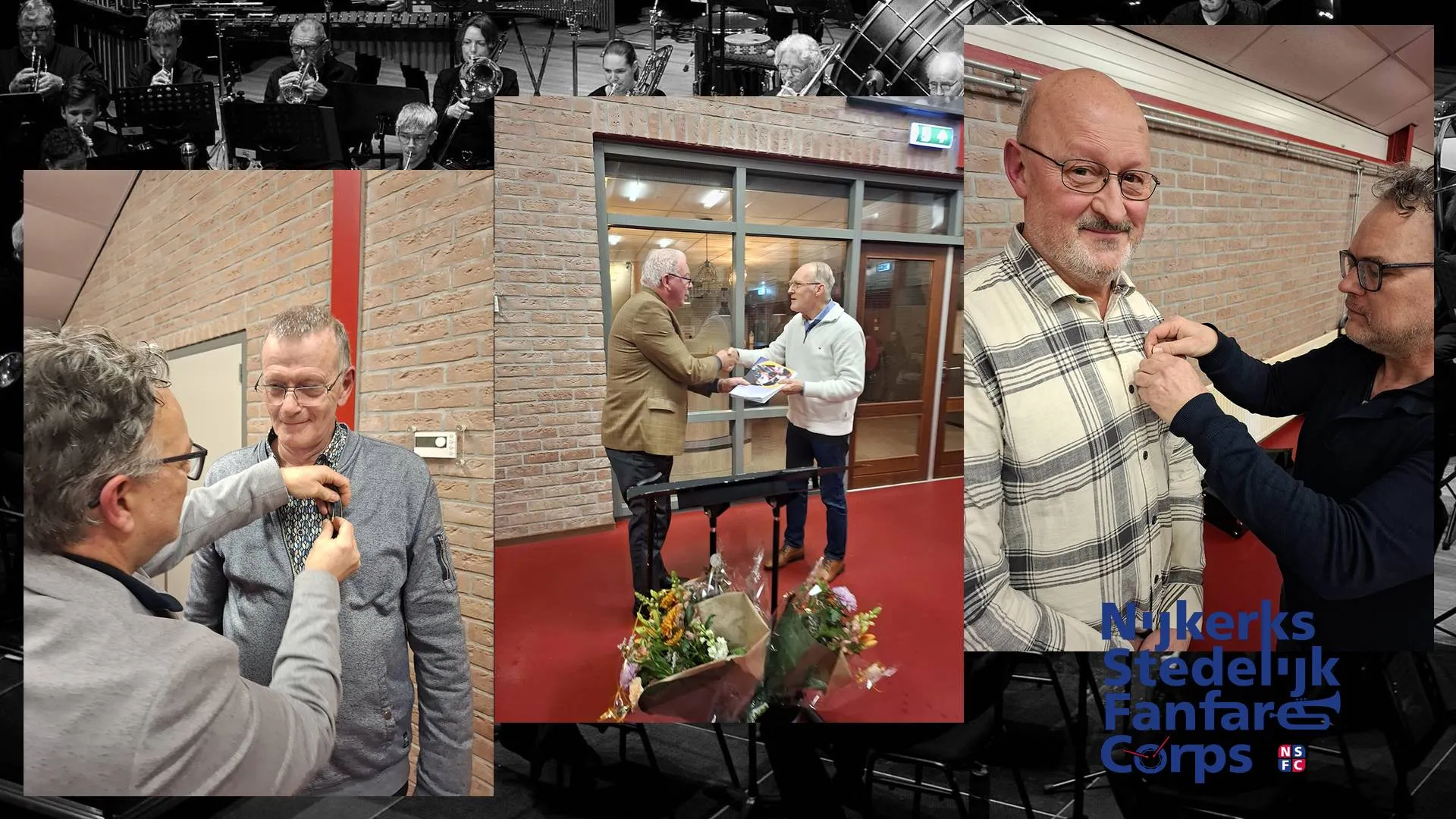 Jubilarissen bij het NSFC gehuldigd