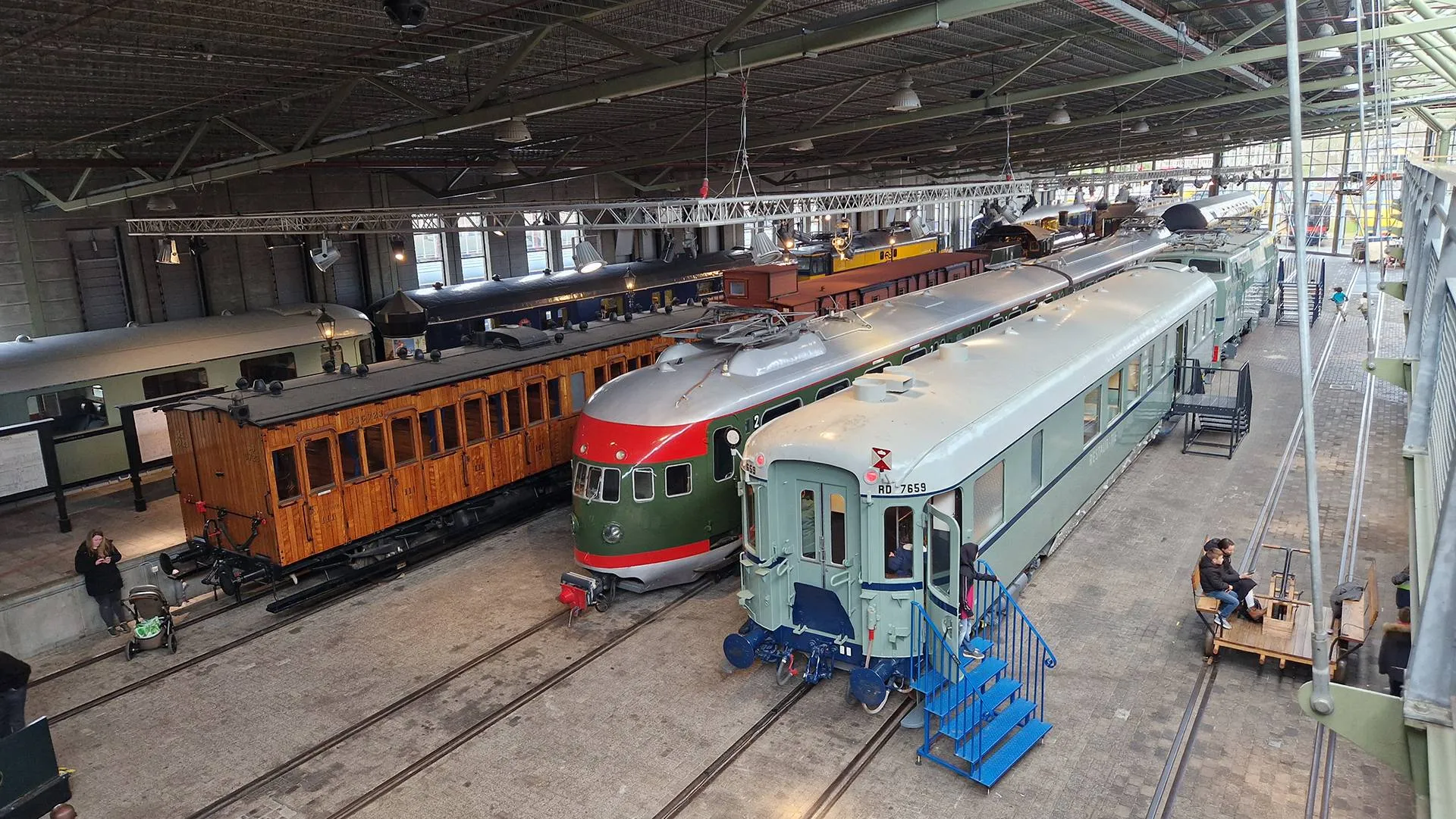Een leerzame dag in het Spoorwegmuseum