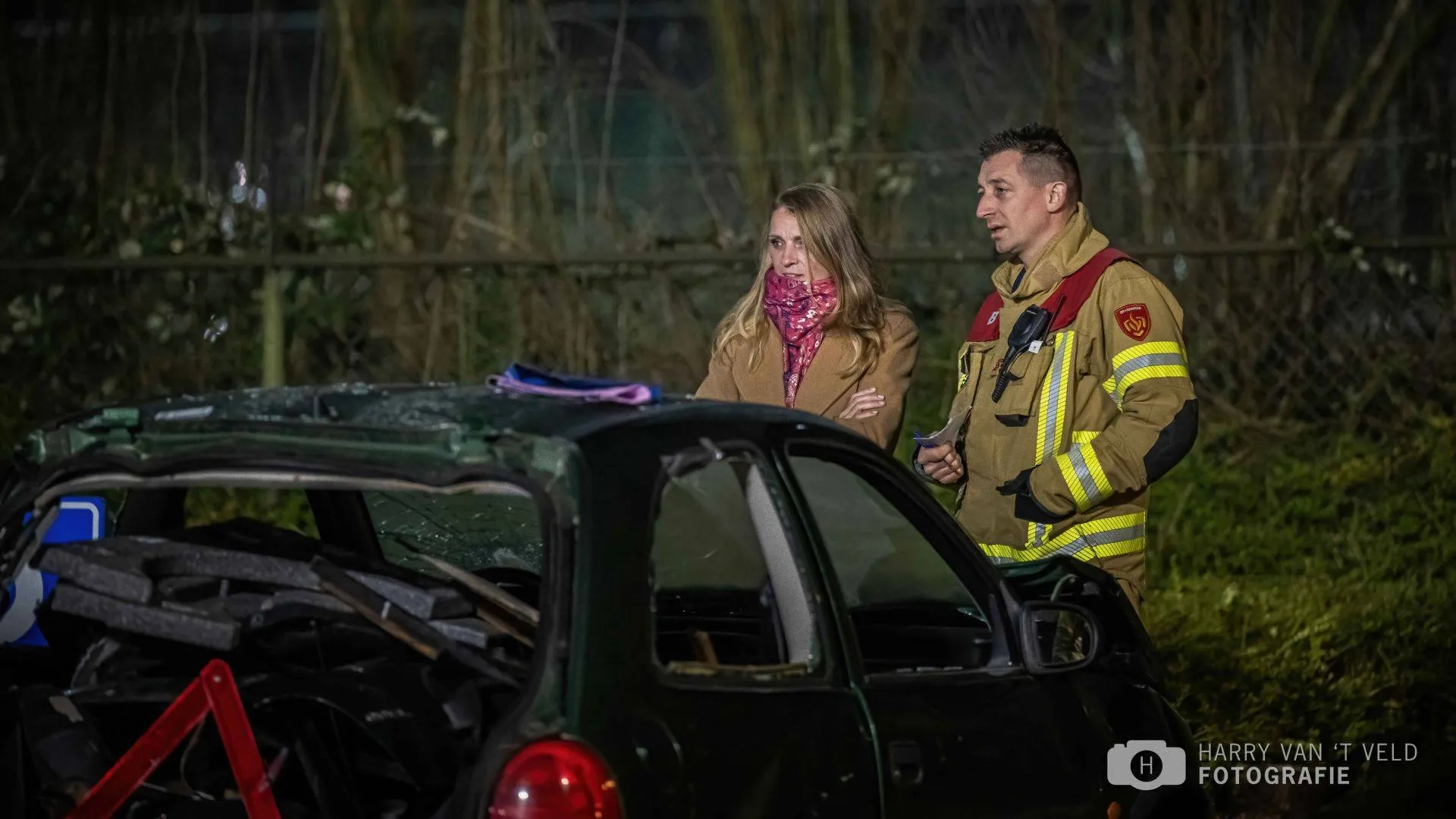 Burgemeester slaat brandweer Hoevelaken gade