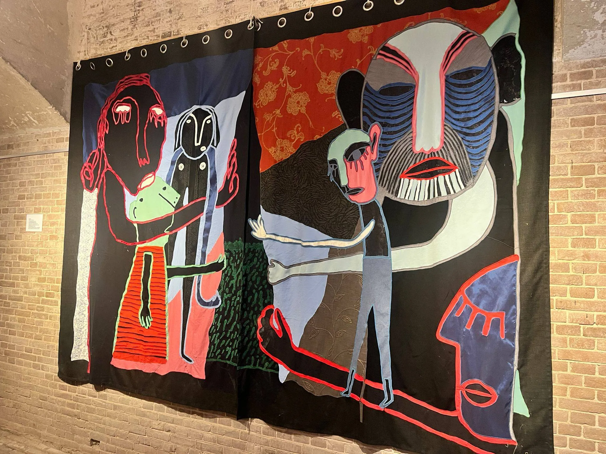 Expositie textielkunstenares Tatjana Kiriënko in Fort Pannerden