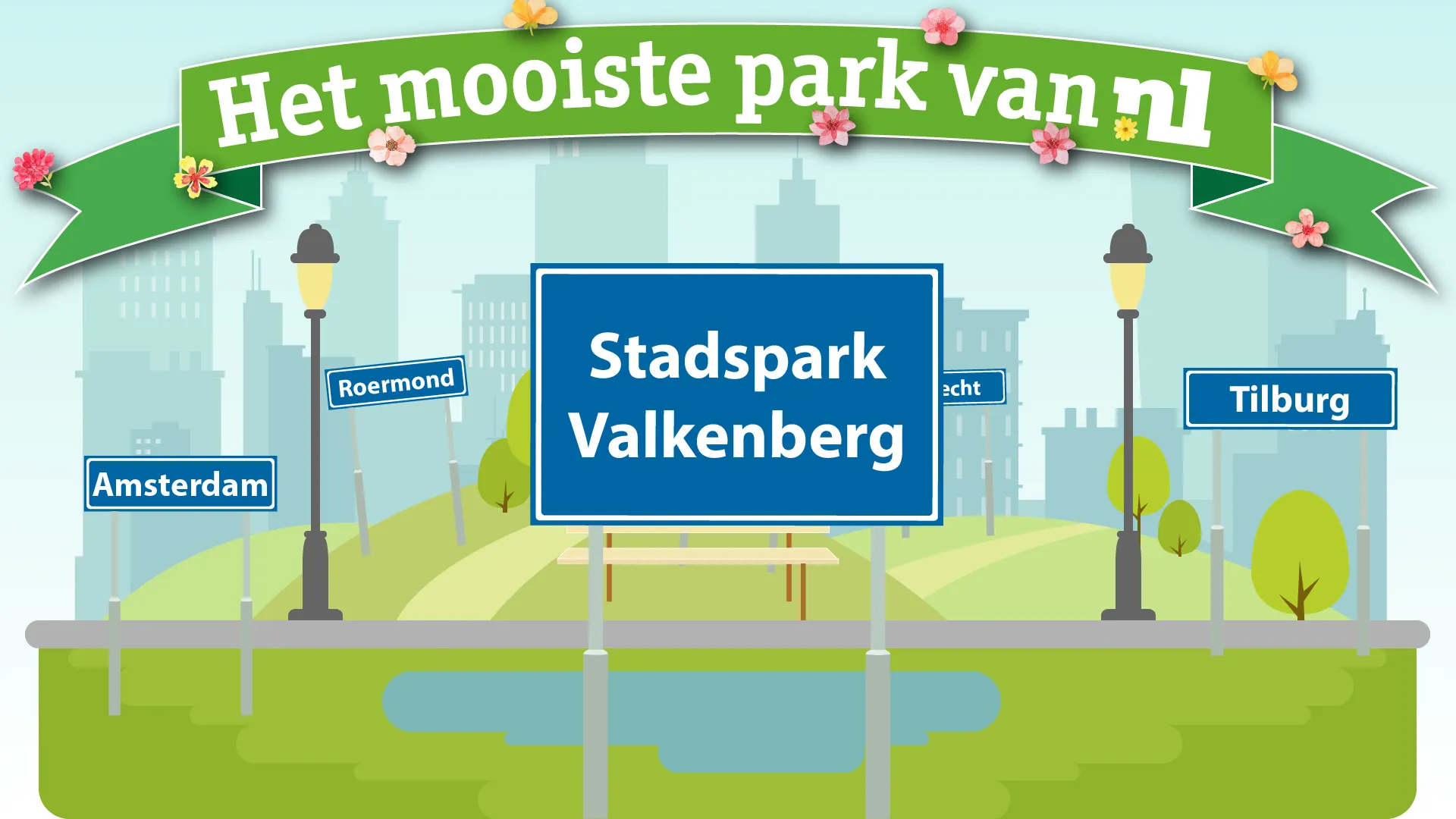 Stadspark Valkenberg mooiste van Nederland