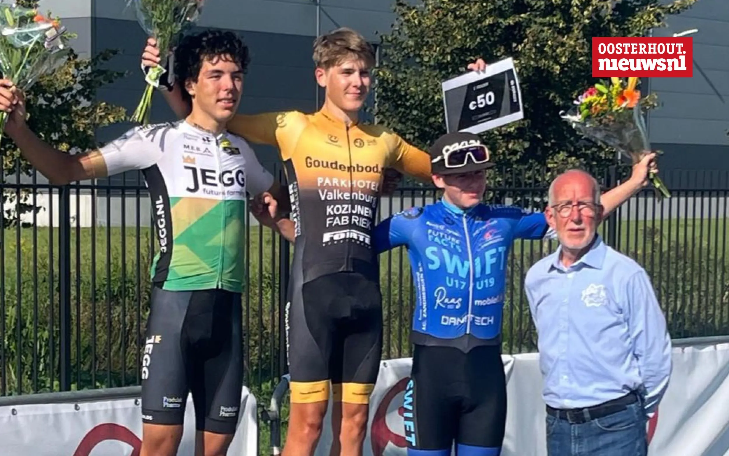 Bob Overdevest behaalt zilver in de Omloop van de IJsseldelta