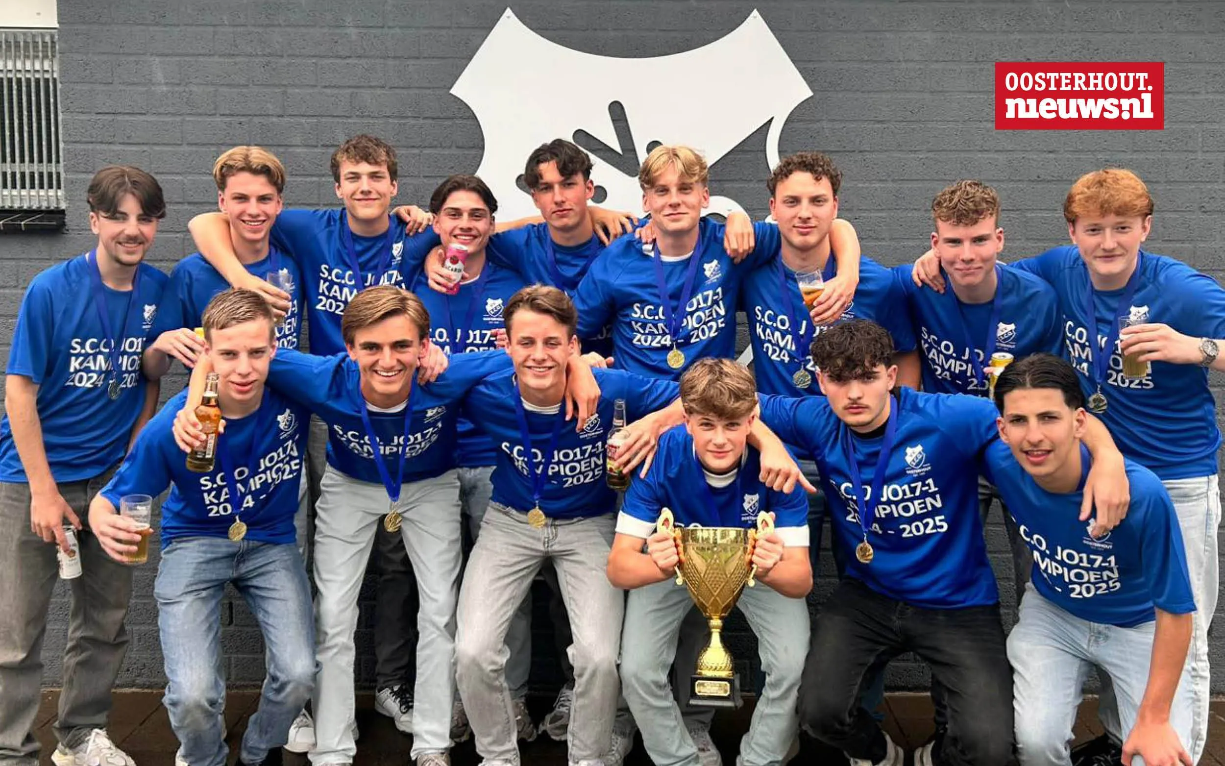 SCO JO17-1 kampioen na bloedstollende slotfase
