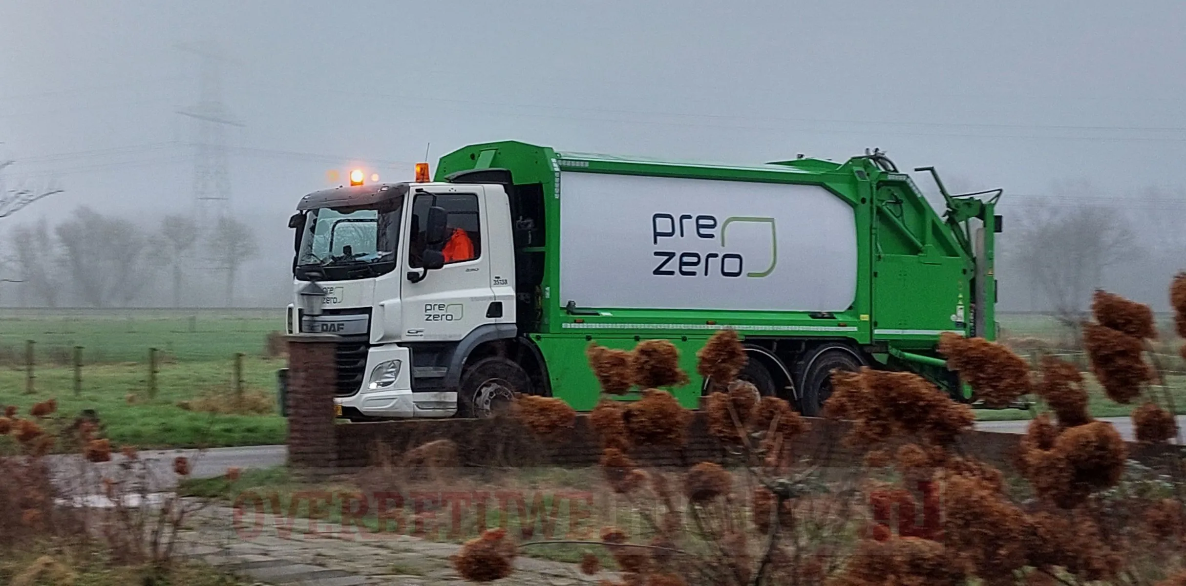 Afvalinzameling PreZero extra vroeg vanwege hittegolf