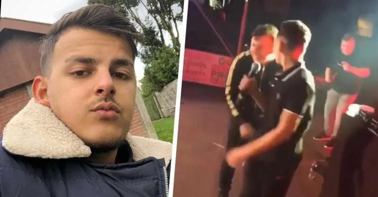 Ashafar laat fan meerappen op het podium (VIDEO)