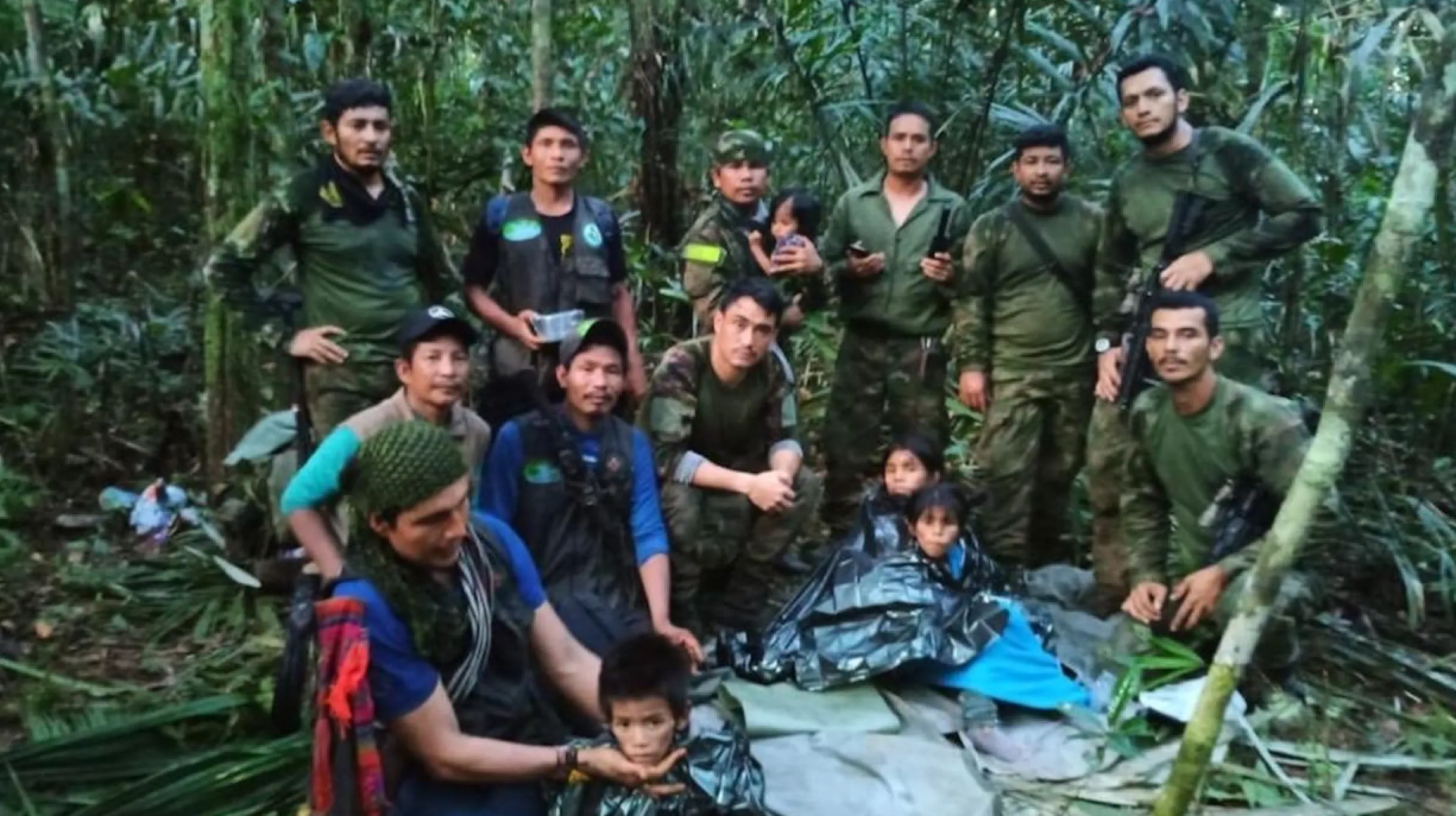 Colombia: Vier kinderen (13, 9, 4, 1) overleven veertig dagen in de ...