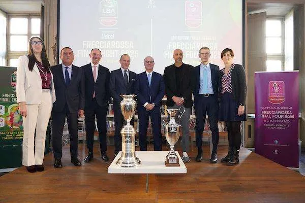 La Frecciarossa Final Eight 2025 presentata a Torino: già venduti quasi ...