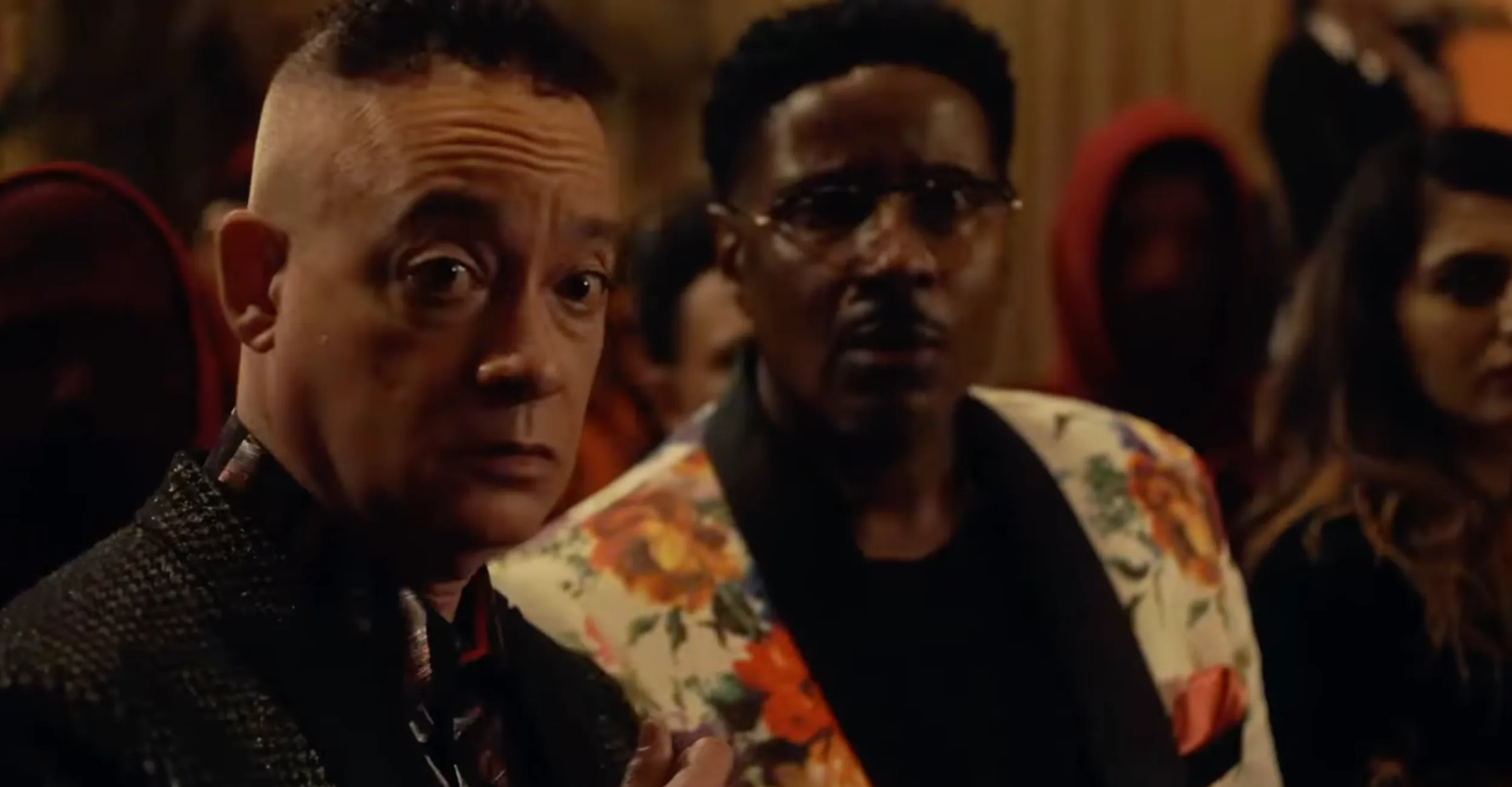 Lil Wayne, Lebron James, Snoop Dogg & Kid Cudi in trailer van House ...