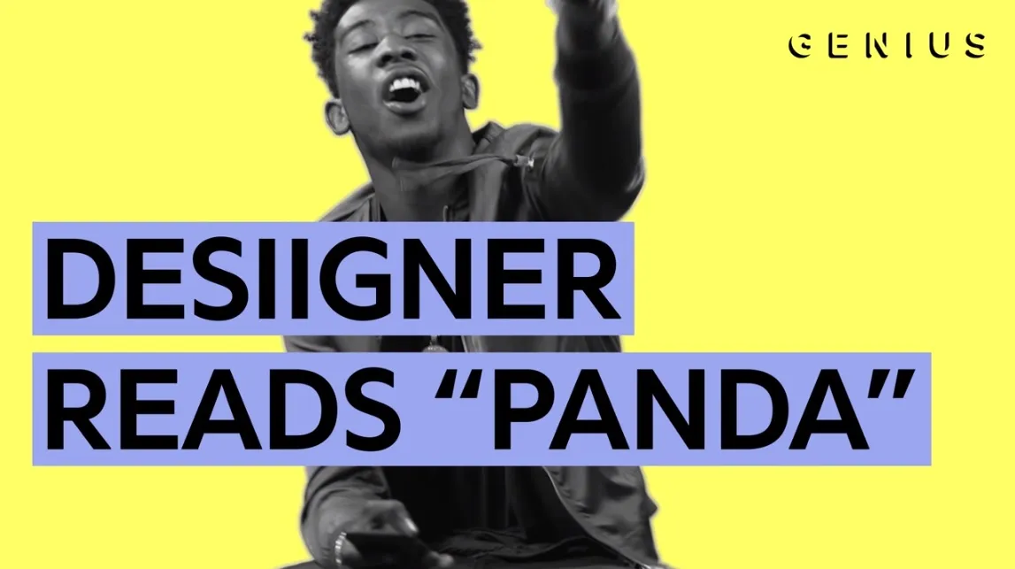 Desiigner leest de lyrics van Panda voor en we komen er eindelijk ...