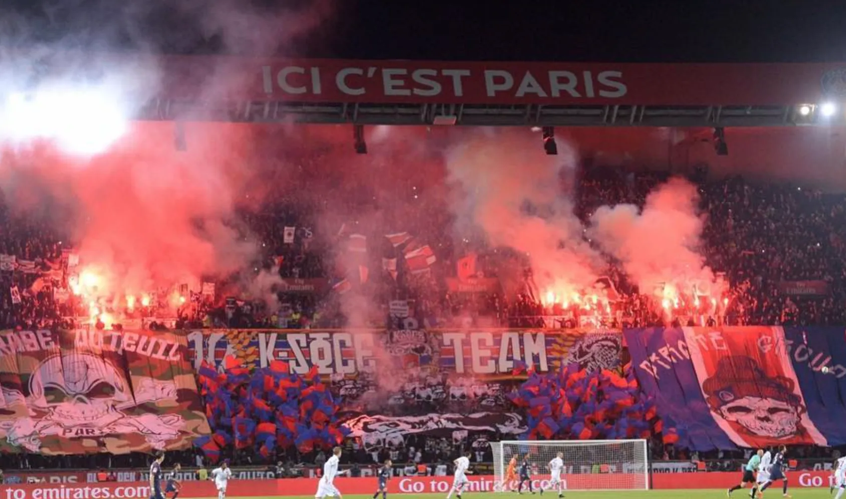 Hooligans van PSG willen om bizarre reden stokje steken voor de komst ...