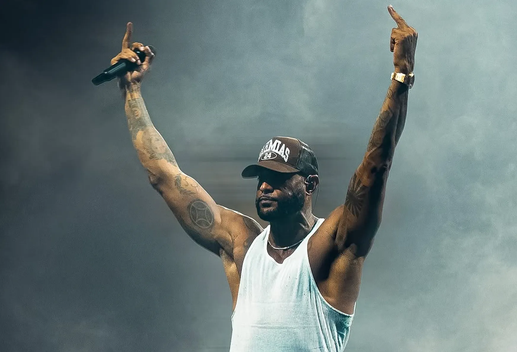 Franse rapper Booba opgepakt voor het intimideren van Gims