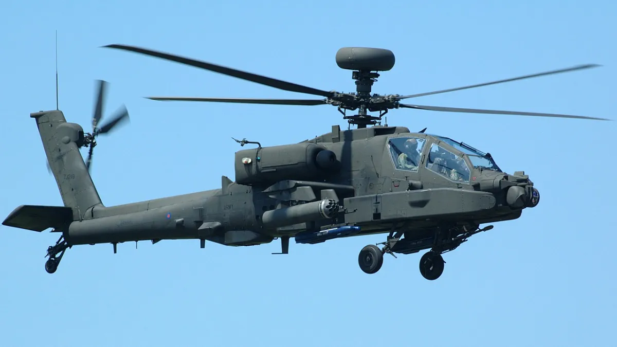 Apache maakte voorzorgslanding op Maastricht Aachen Airport
