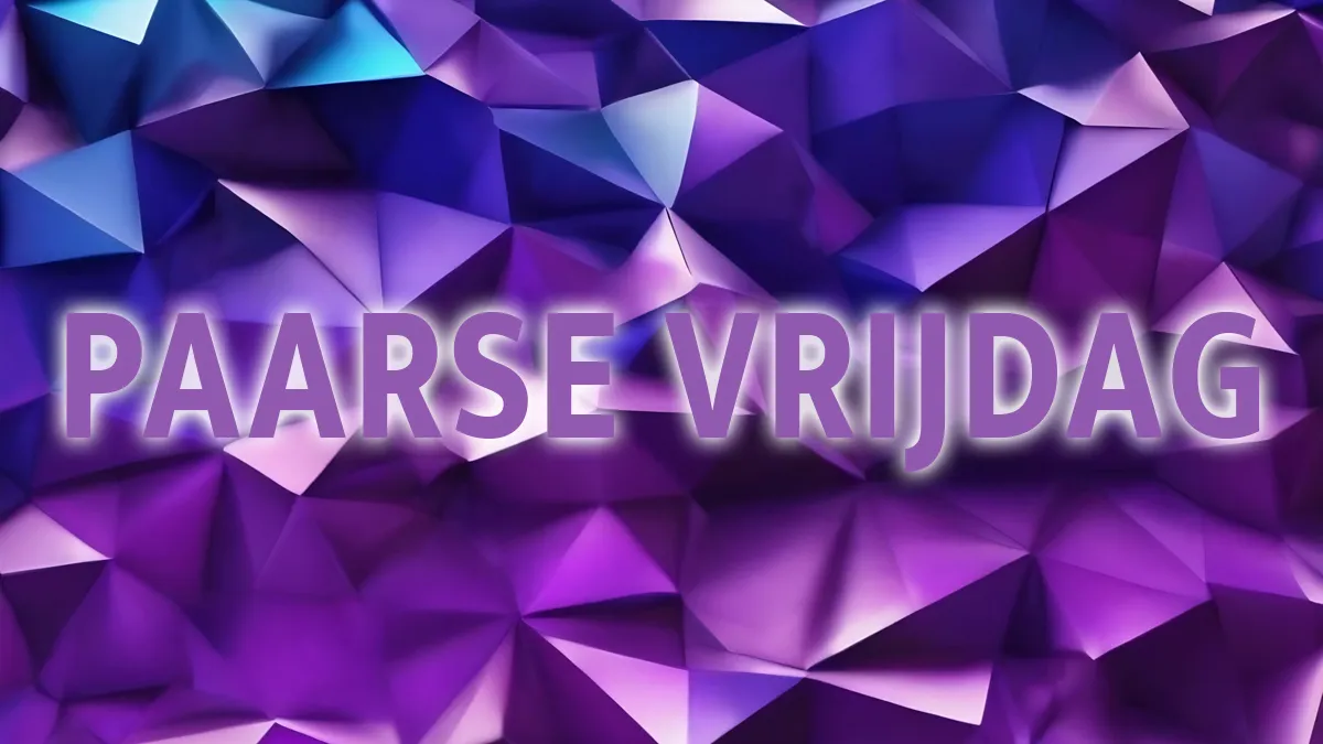 Scholen hebben weer Paarse Vrijdag