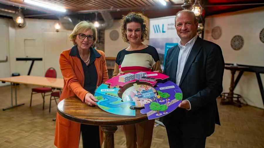 Gemeente, Waterschap en ZOwonen leggen samen puzzel Geleen-Zuid