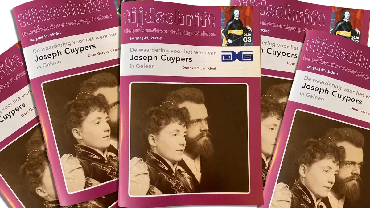 Themanummer Heemkundevereniging Geleen over Joseph Cuypers