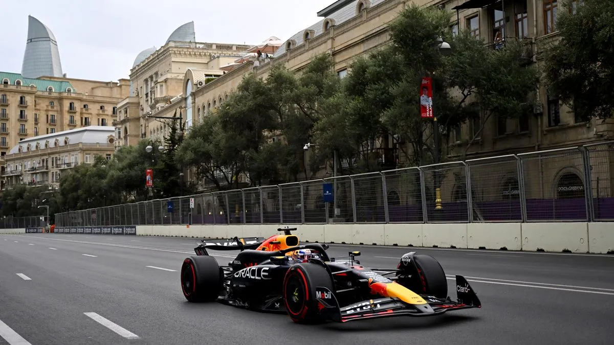 Grand Prix Azerbeidzjan: George Russell (Mercedes) snelste in derde vrije training, Verstappen ...