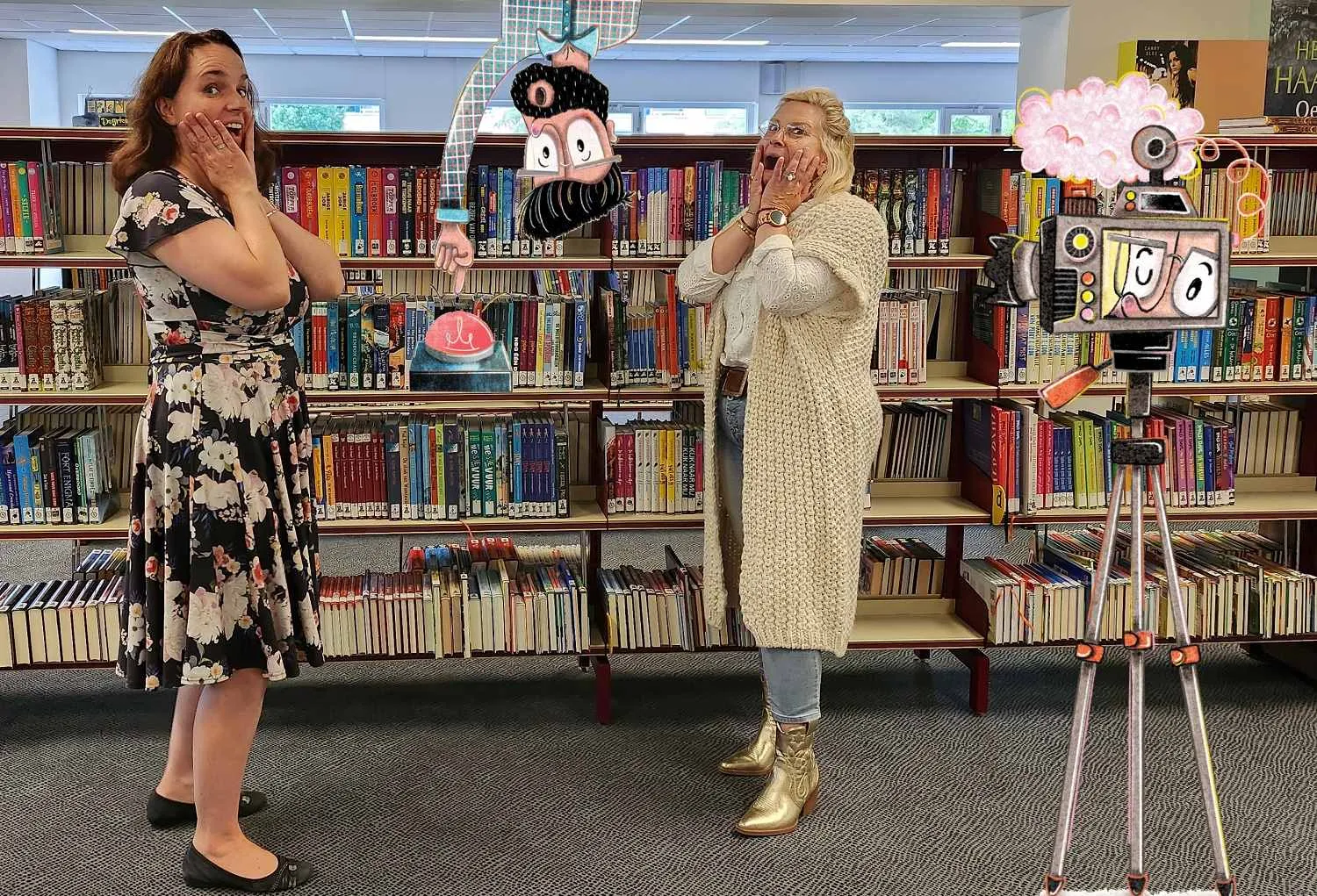 Zoek de uitknop met Professor Grutjes op 15 november in de bibliotheek