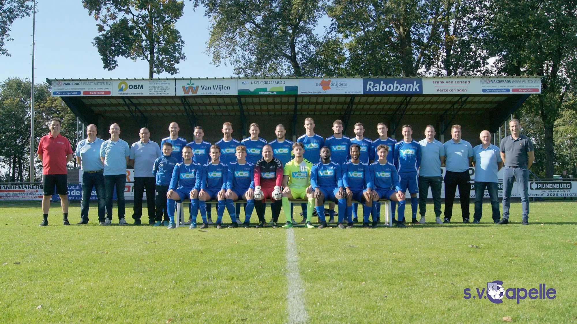 S.V. Capelle 1 en hoofdsponsor Vos Capelle